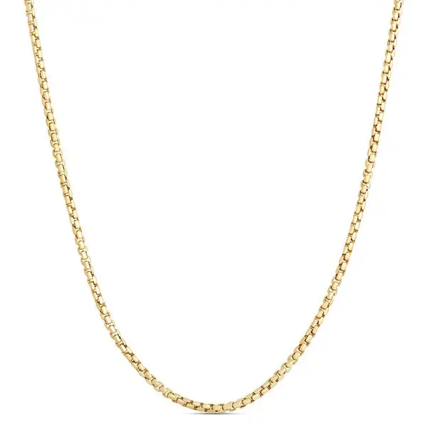Benbridge 24-inch Box Chain Necklace - Yg