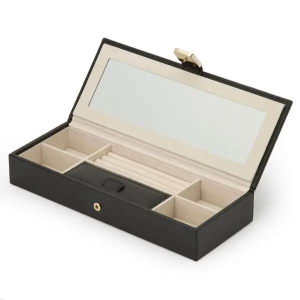 Wolf Palermo Safe Deposit Box|213502 - Leather