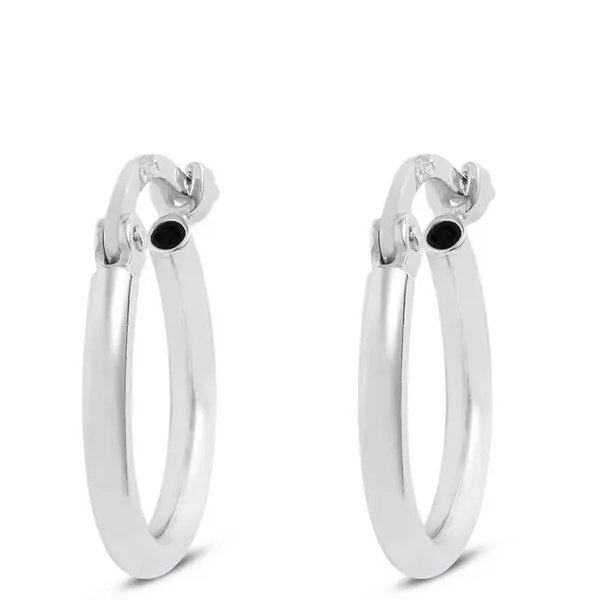 Benbridge 12mm Hoop Earrings - Wg