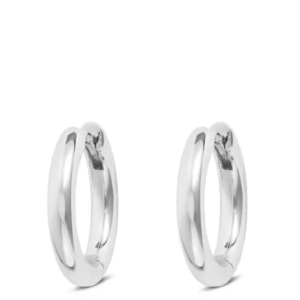 Benbridge 15mm Hoop Earrings - Ss