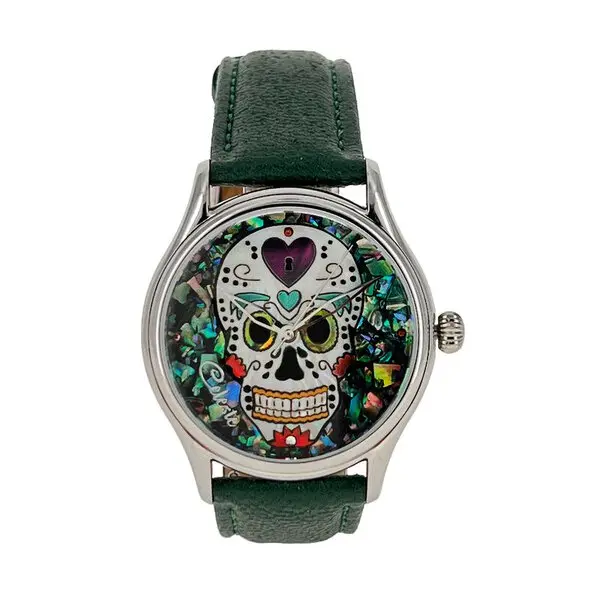 CELESTE Sugar Skull Dial Watch 38mm - Stainless Steel