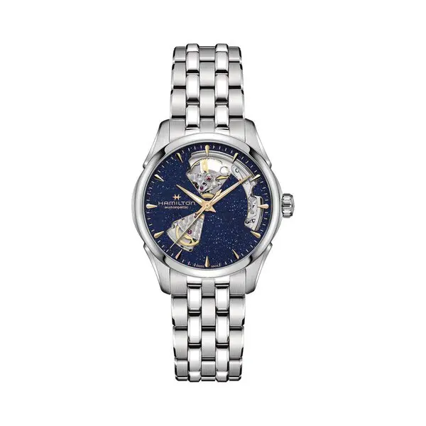 Hamilton Jazzmaster Open Heart Lady Auto Watch, 36mm - Stainless Steel