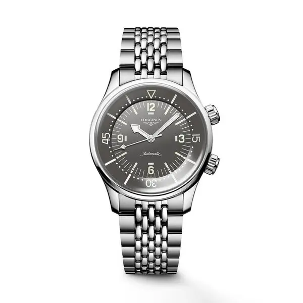 LONGINES Legend Diver 39mm Watch - Stainless Steel