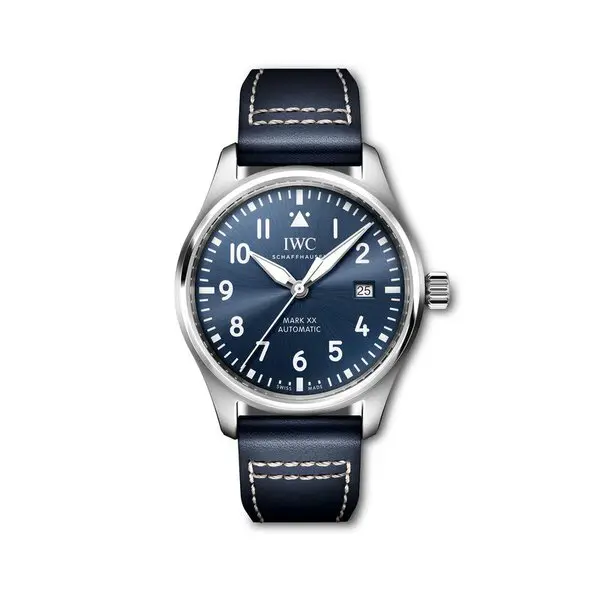 IWC SCHAFFHAUSEN Pilot's Watch Mark Xx Blue Dial, 40mm - Stainless Steel