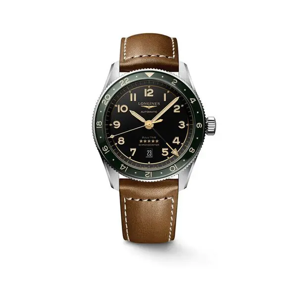 LONGINES Spirit Zulu Time 42mm Watch - Stainless Steel
