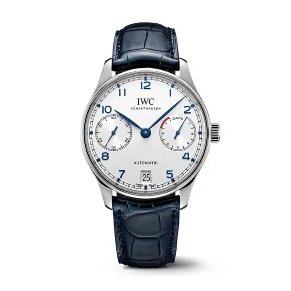 IWC SCHAFFHAUSEN Portugieser Automatic Silver Dial Watch, 42.3mm - Stainless Steel