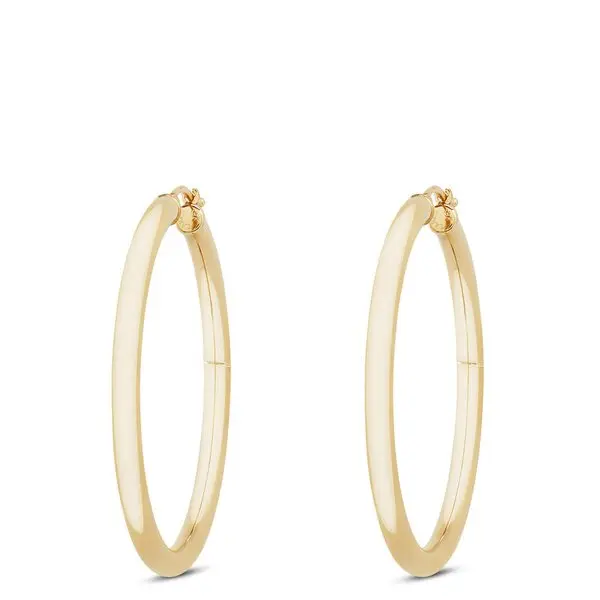Benbridge 40mm 14k Hoop Earrings - Yg