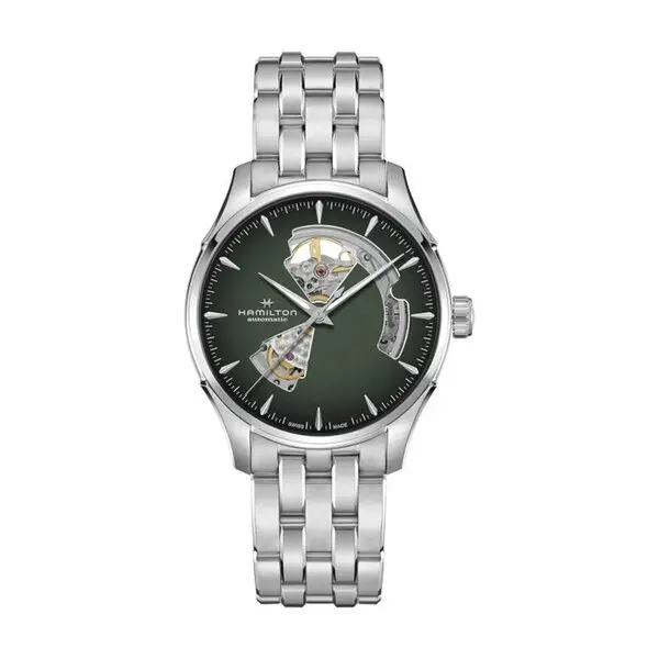 Hamilton Jazzmaster Open Heart Automatic Watch - Stainless Steel
