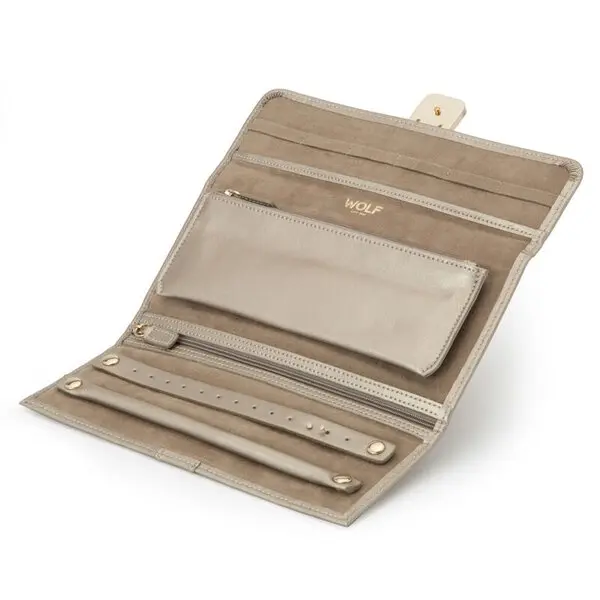 Wolf Palermo Jewelry Roll 213478 - Leather