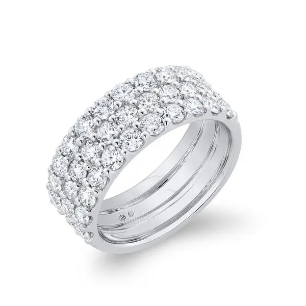 BELLA PONTE 14k White Gold Diamond Bridal Ring - Wg