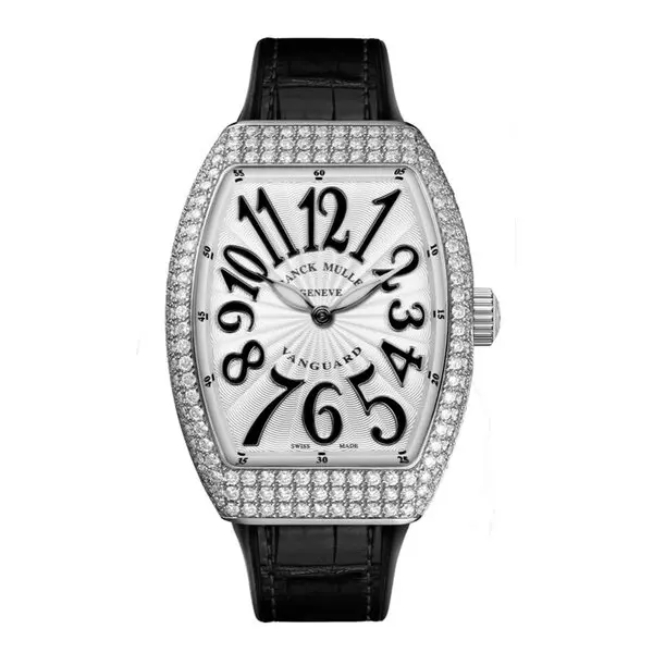 Franck Muller Vanguard Classic Diamond Watch - Stainless Steel