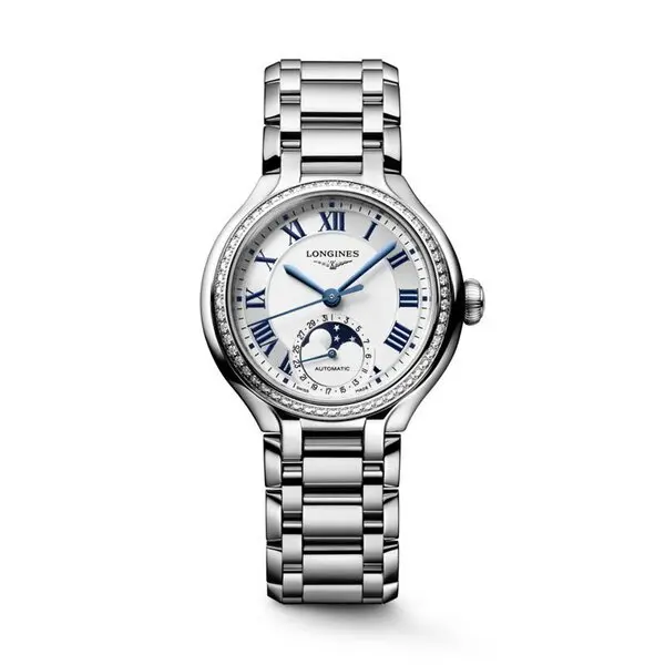 LONGINES Primaluna Opaline Ivory Dial Watch, 34mm - Stainless Steel