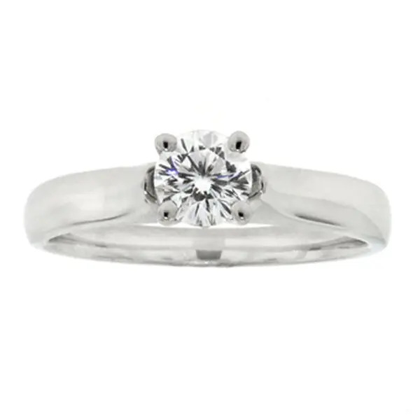 SIGNATURE 1/2 Ct. Diamond Ring In Platinum - Plt
