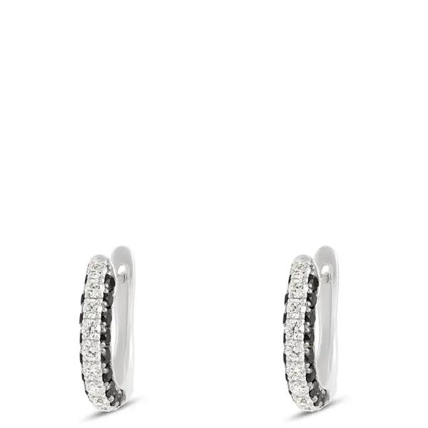 Benbridge 23mm Diamond Hoop Earrings - H-j