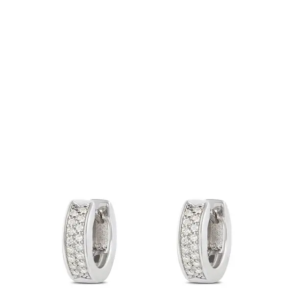 Benbridge Diamond Hoop Earrings - H-j