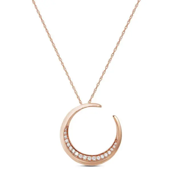 Benbridge Rose Gold Hopecircle Diamond Pendant - Rg