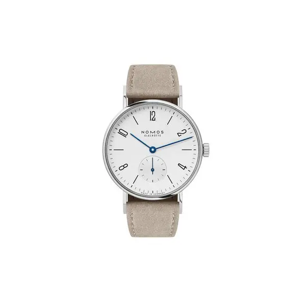 NOMOS GLASHUTTE Tangente 33 White Dial Watch - Stainless Steel