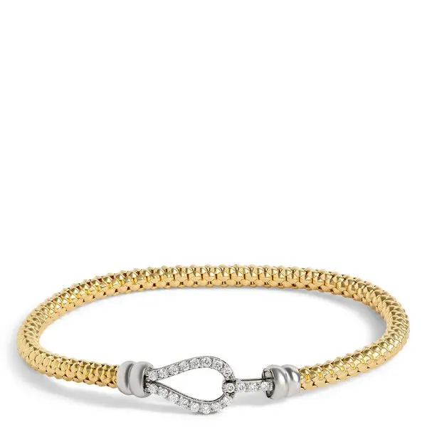 TOSCANO Diamonds Stretchy Bracelet - Tt