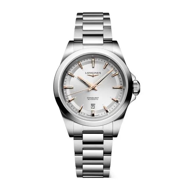 LONGINES Conquest Silver Dial Watch 30mm - Not Applicable