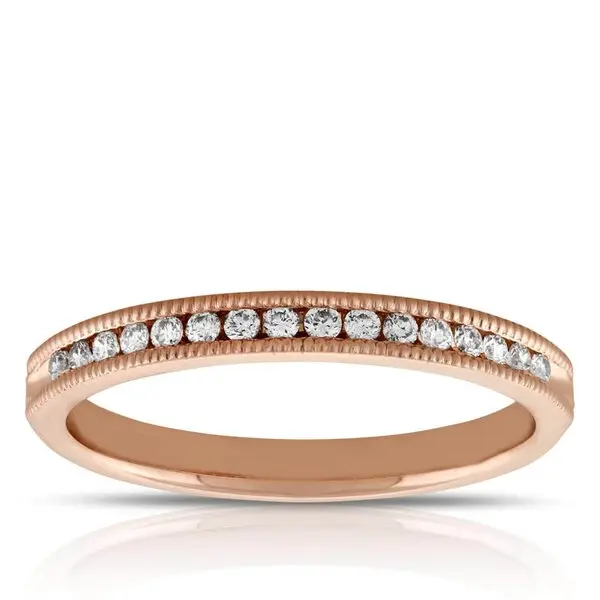 Benbridge Diamond Band In 14k Rose Gold - Rg