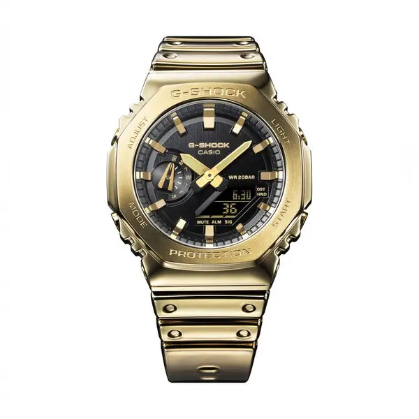 G-Shock G-steel Fine Metallic Vapor Gold 2100 Series Watch - Stainless Steel