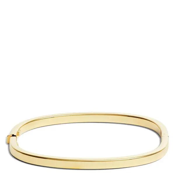 TOSCANO 14k Cushion Shaped Bangle - Yg