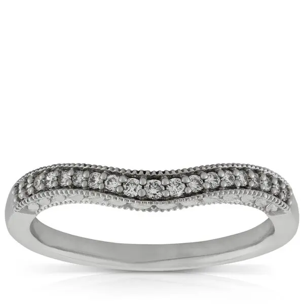 Benbridge Diamond Contour Band - Wg