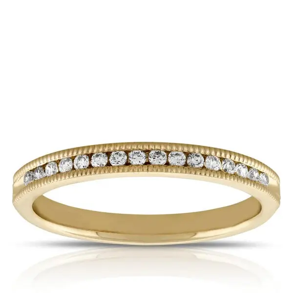 Benbridge 14k Diamond Band Ring - Yg
