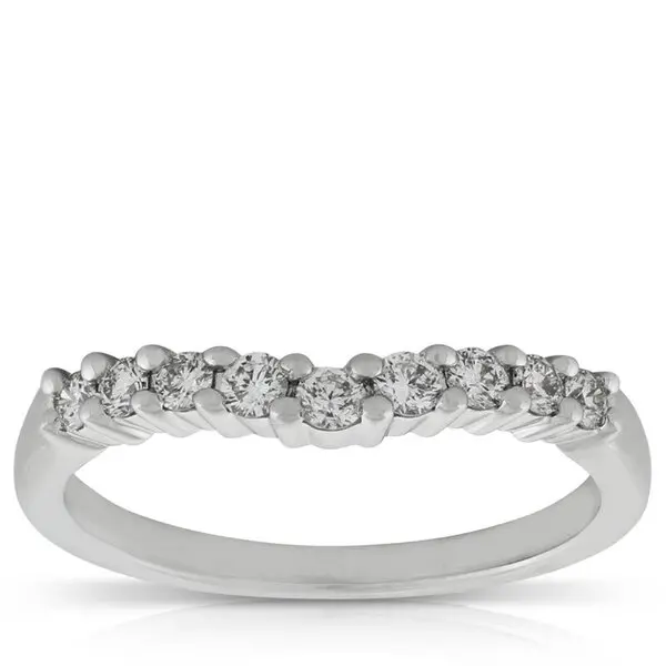 Benbridge Diamond Contour Band - Wg