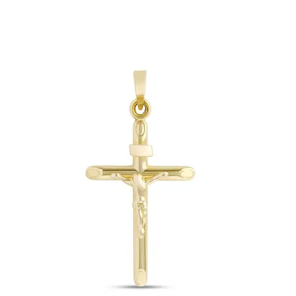 Benbridge Crucifix Pendant In 14k Yellow Gold - Yg