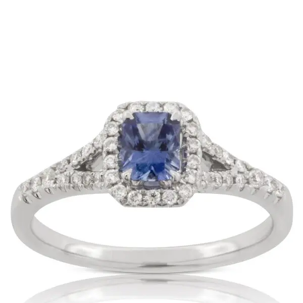 Benbridge Sapphire And Diamond Ring - Blue