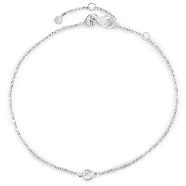 Benbridge Bezel Set Diamond Bracelet - Wg