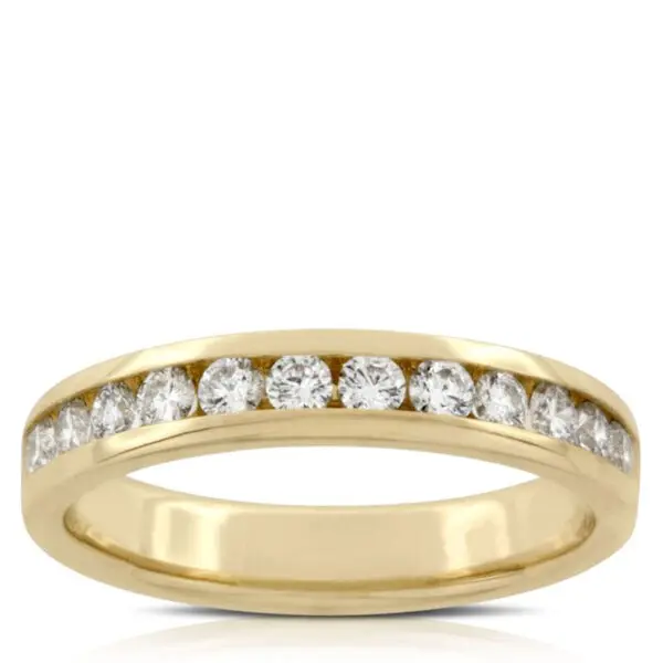 Benbridge 14k Yellow Gold Diamond Band - H-i