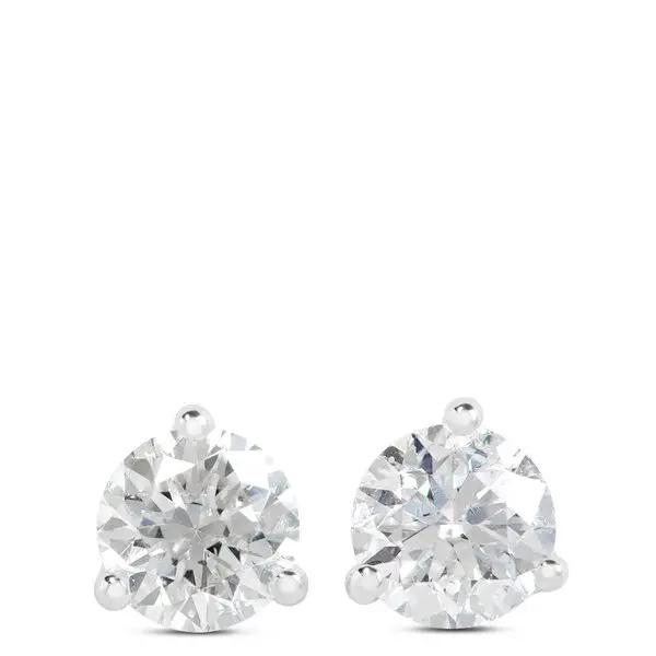Benbridge Diamond Solitaire Stud Earrings 14k, 1/2 Ctw - H-j