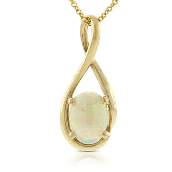 Benbridge Opal Pendant Necklace - White