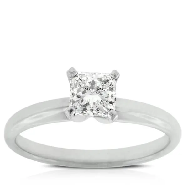 IKUMA Canadian Diamond Princess Cut Ring - Wht