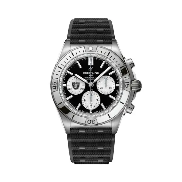 Breitling Chronomat Las Vegas Raiders Dial Watch 42mm - Black