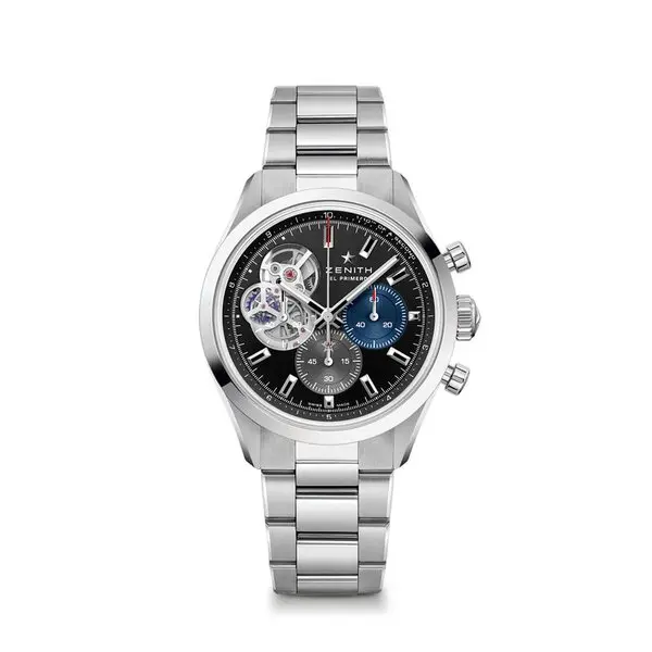 ZENITH Chronomaster Open Watch - Stainless Steel