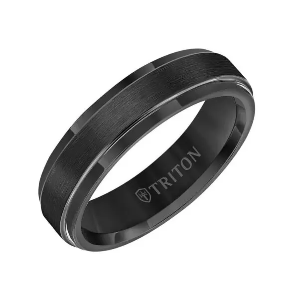 TRITON Contemporary Satin Band - Tungsten