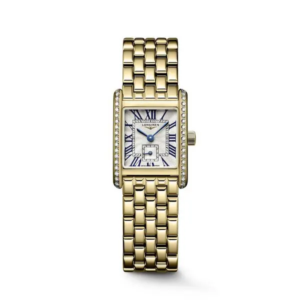 LONGINES Mini Dolcevita Silver Dial Watch - Yg