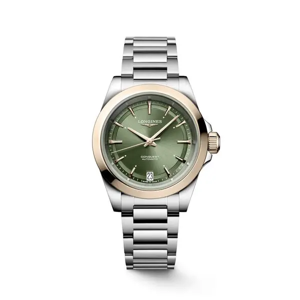LONGINES Conquest Green Dial Watch, 34mm - Not Applicable