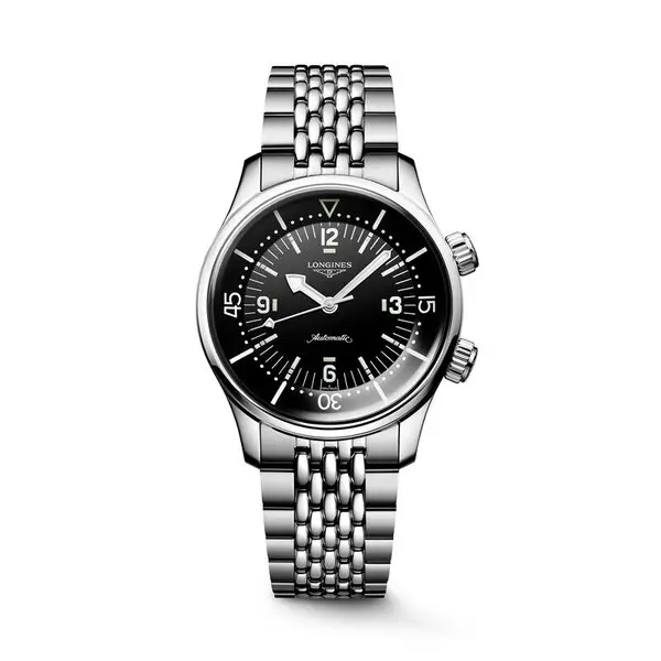 LONGINES Legend Diver 39mm Watch - Stainless Steel