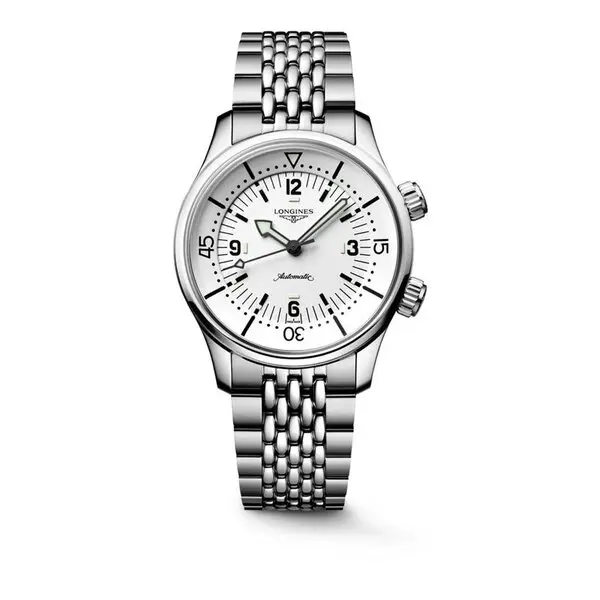 LONGINES Legend Diver 39mm Watch - Stainless Steel