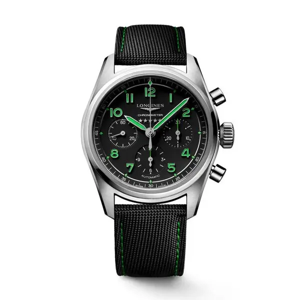 LONGINES Spirit Chronograph Watch 42mm - Titanium