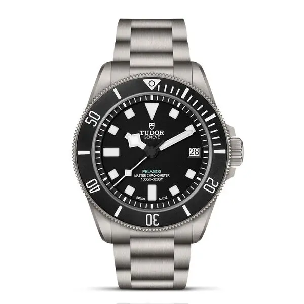 TUDOR Pelagos Ultra Black Dial Watch - Titanium