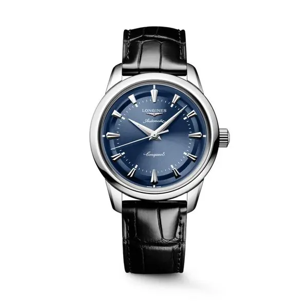 LONGINES Conquest Heritage 38mm Watch - Stainless Steel