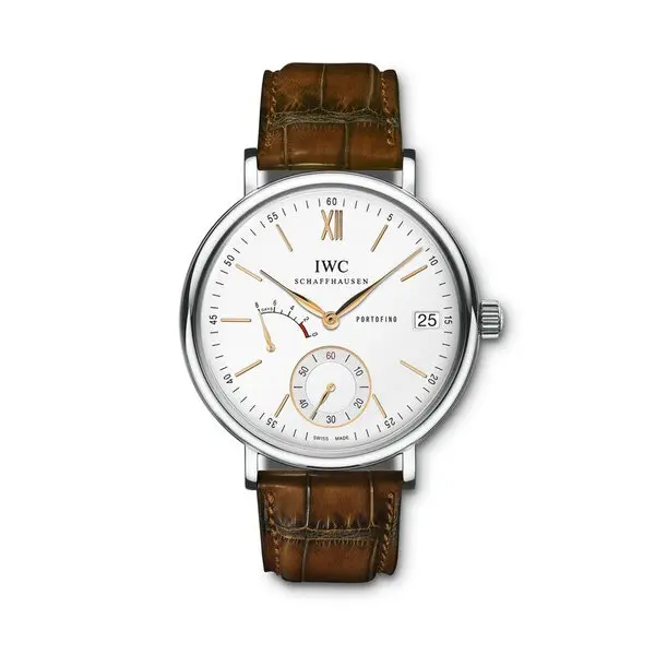 IWC SCHAFFHAUSEN Portofino Hand-wound Eight Days 45mm Watch - Stainless Steel