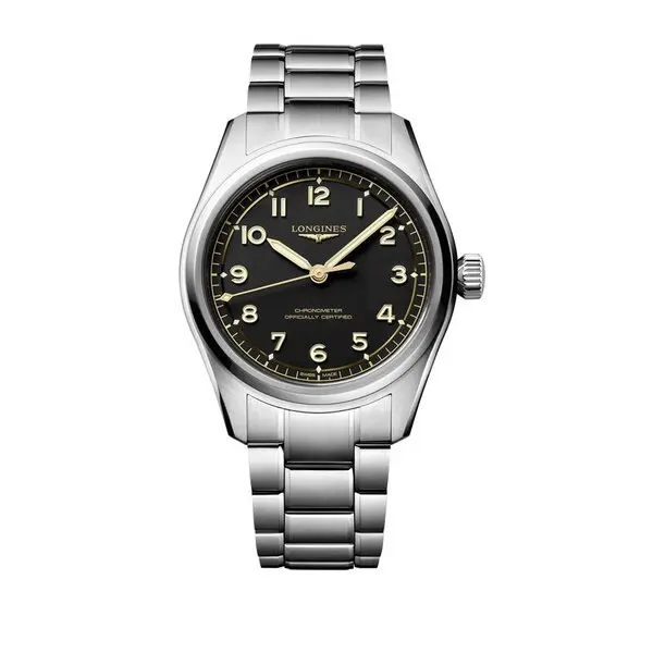 LONGINES Spirit Pilot 39mm Watch - Stainless Steel