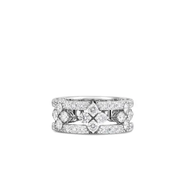 Roberto Coin 18k White Gold Love In Verona Diamond Ring - Wg