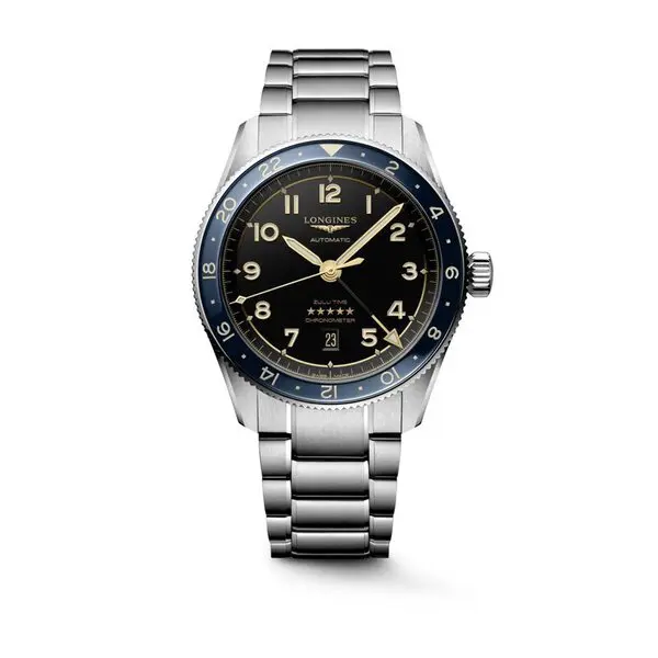 LONGINES Spirit Zulu Time 42mm Watch - Stainless Steel